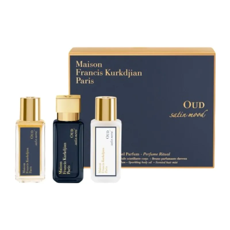 Product - OUD Satin Mood Fragrance Ritual set 3x35ml - Bei by Beidoun